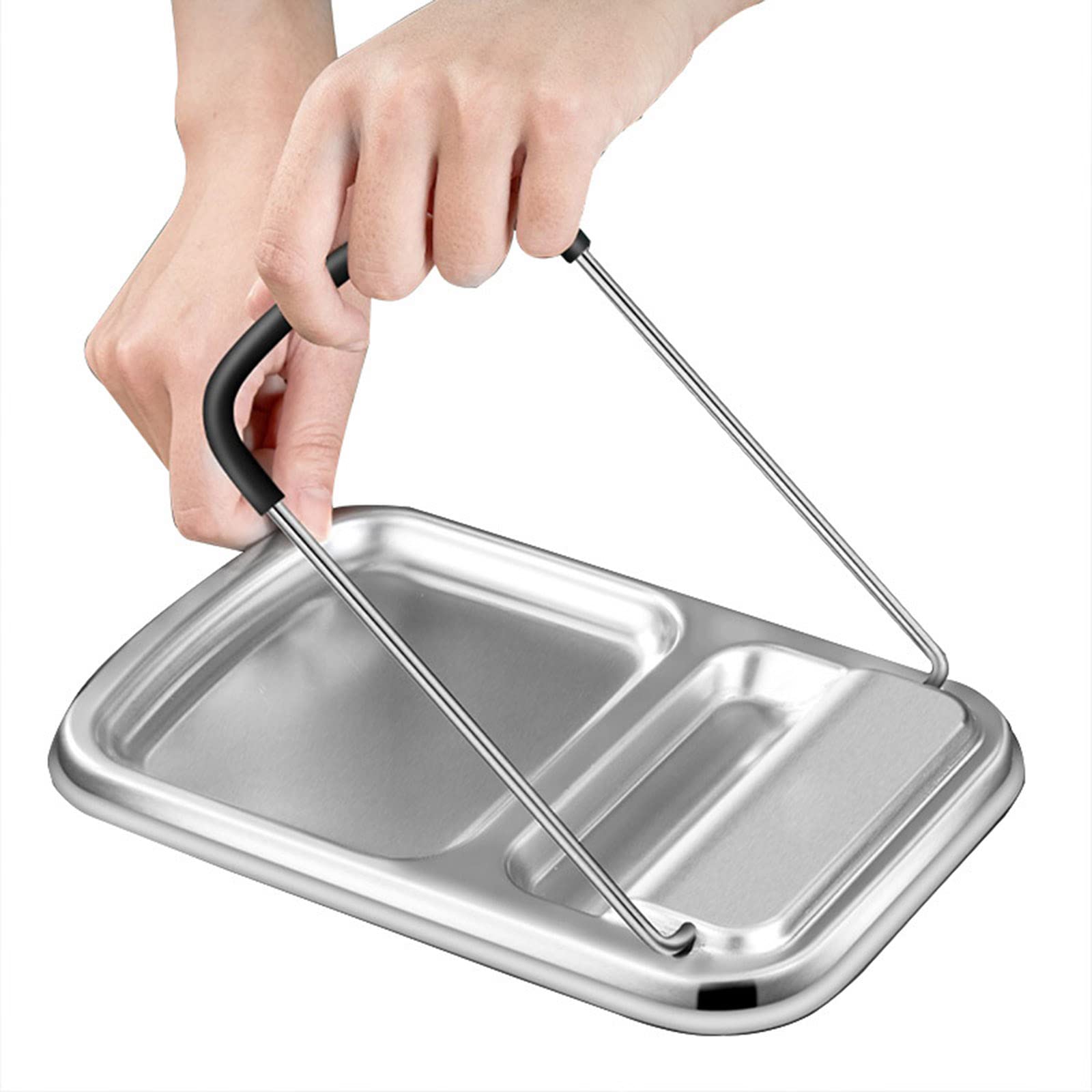 Woedpez Kitchen Countertop Pot Lid Rack Pan Cover Holder Shelf Metal Rack for Ladles Spatula Kitchen Utensil Organizer Countertop Pot Lid Stand