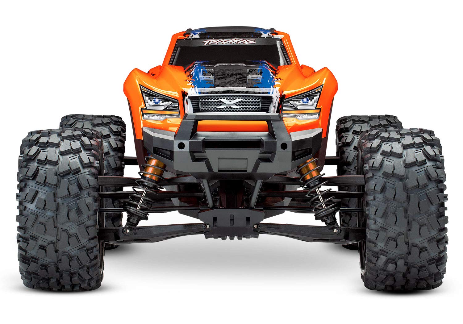 Traxxas X-Maxx 1/6 RTR Electric Monster Truck w/VXL-8s, TSM, Orange, TRA77086-4