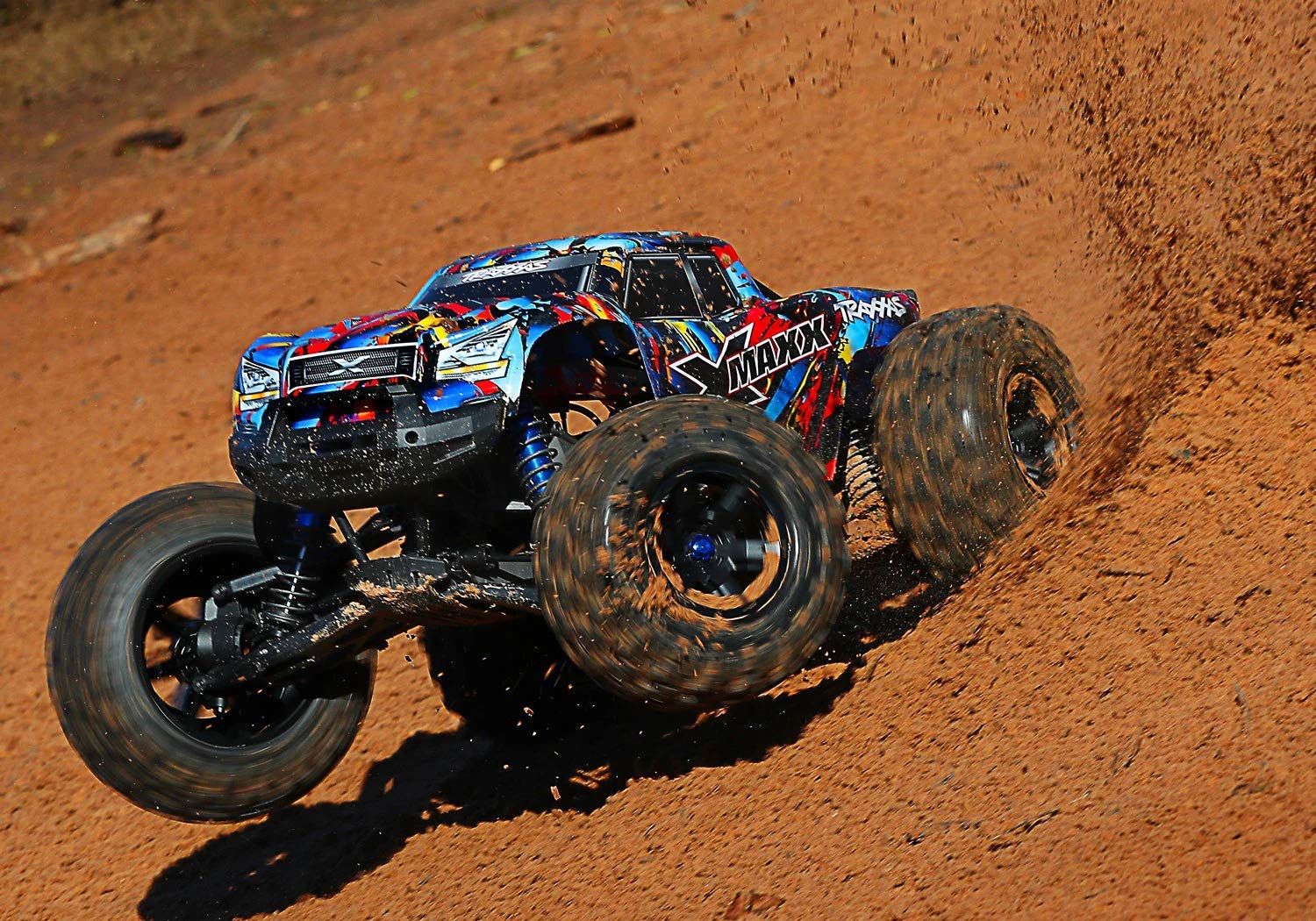 Traxxas X-Maxx: Brushless Electric Monster Truck with TQi Link Enabled 2.4GHz Radio System & Traxxas Stability Management (TSM)