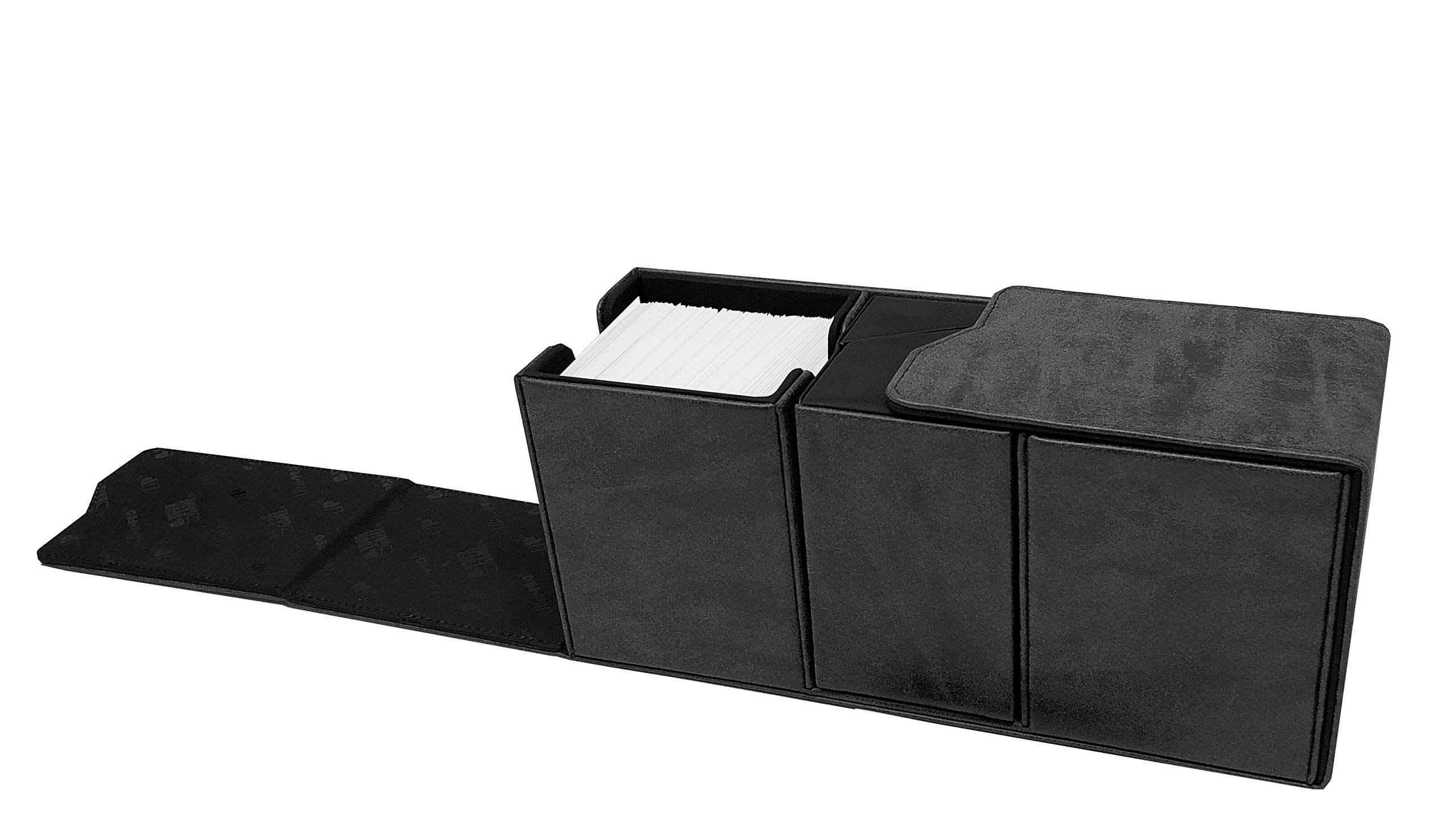 Ultra Pro E-85895 Suede Collection Alcove Vault Deck Box-Jet