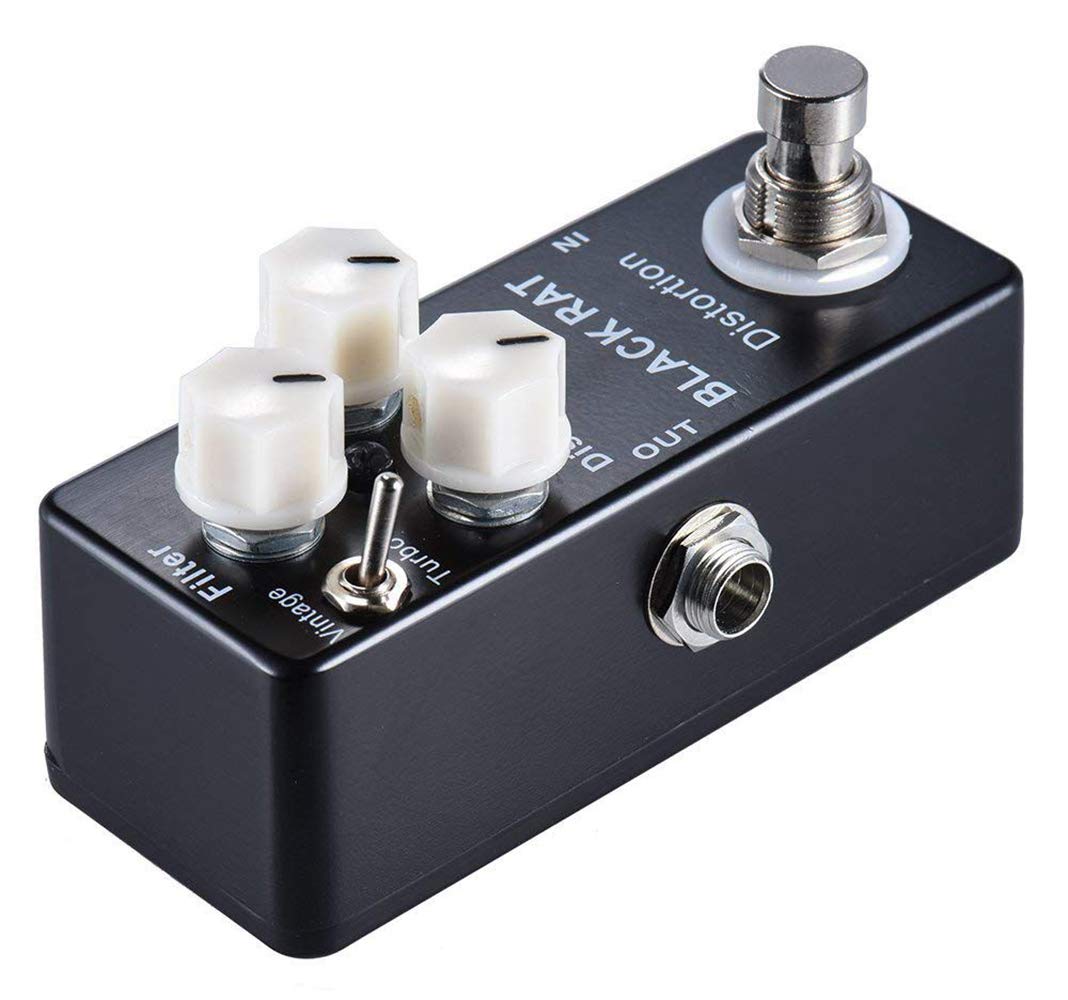 YMUZE Moskyaudio Mini Distortion Guitar Pedal with True Bypass Switch