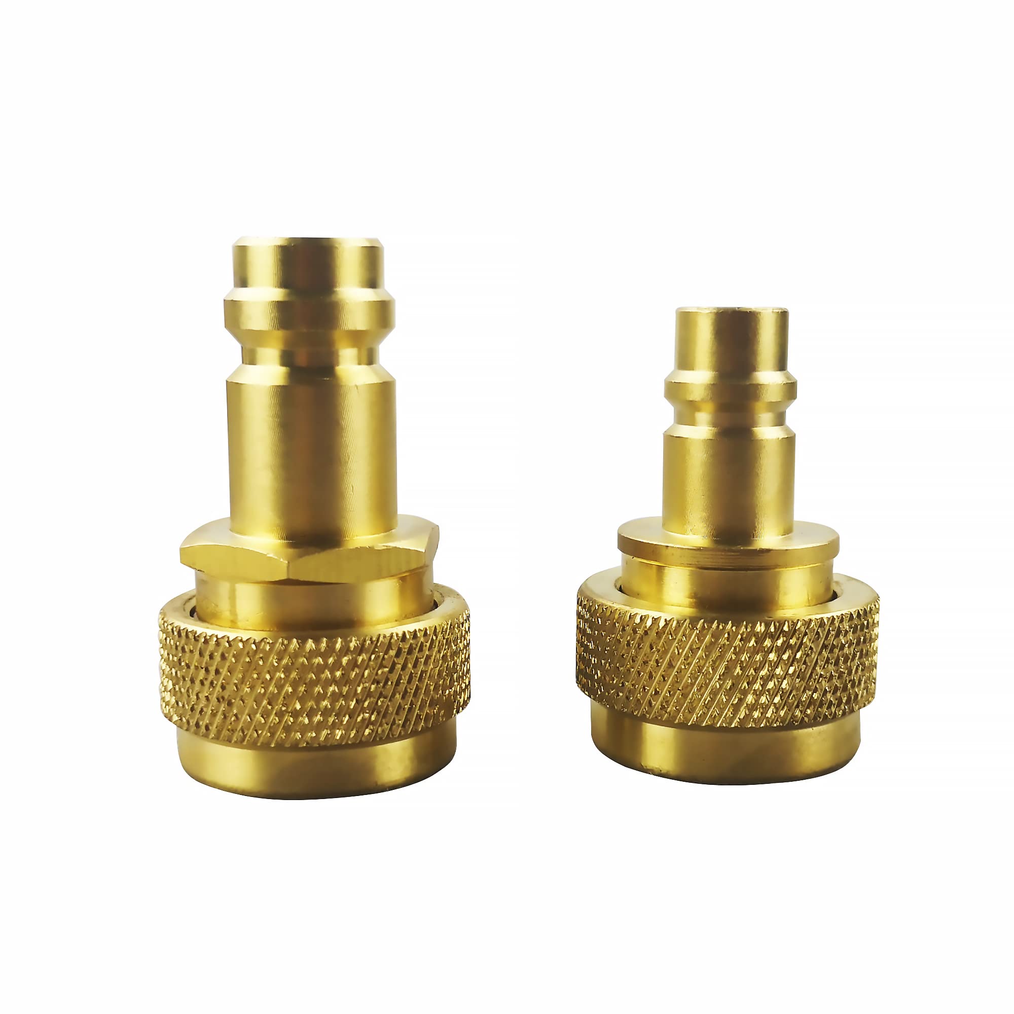 Wisepick Quick Adapter Adjustable High and Low Side Connection R134a Quick Coupler Connection to R1234yf, R134a to R1234yf Conversion Kit for AC Refrigerant