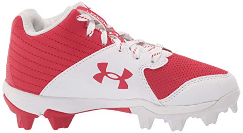 Under Armour Boys' Toddler Leadoff Mid RM Jr, Red (600)/White, 10