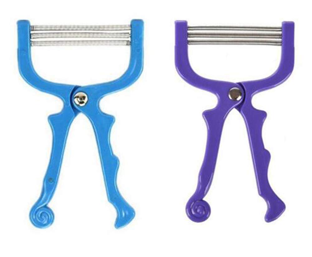 WOIWO 2PCS Facial Hair Removal Tools Facial Beauty 3 Layer Spring Thread Depilator Depilator Cream Facial Hair Remover