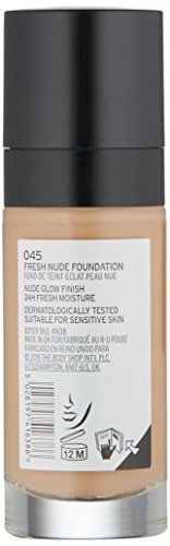 The Body Shop Fresh Nude Foundation, 1 Fl Oz - Shade 045 Atlas Dunes