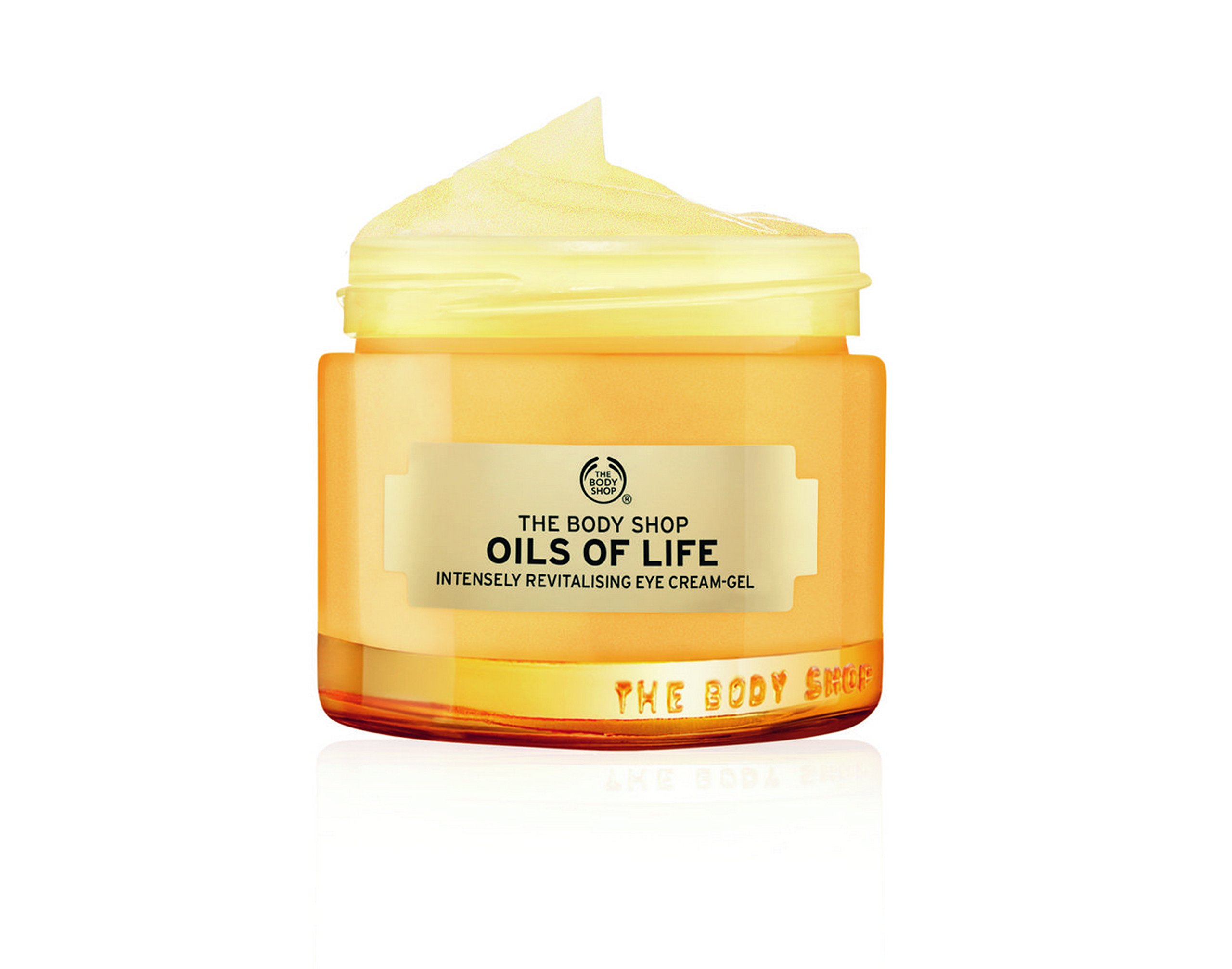 The Body Shop Oils of Life Intensely Revitalising Eye Cream Gel, 0.69 oz.
