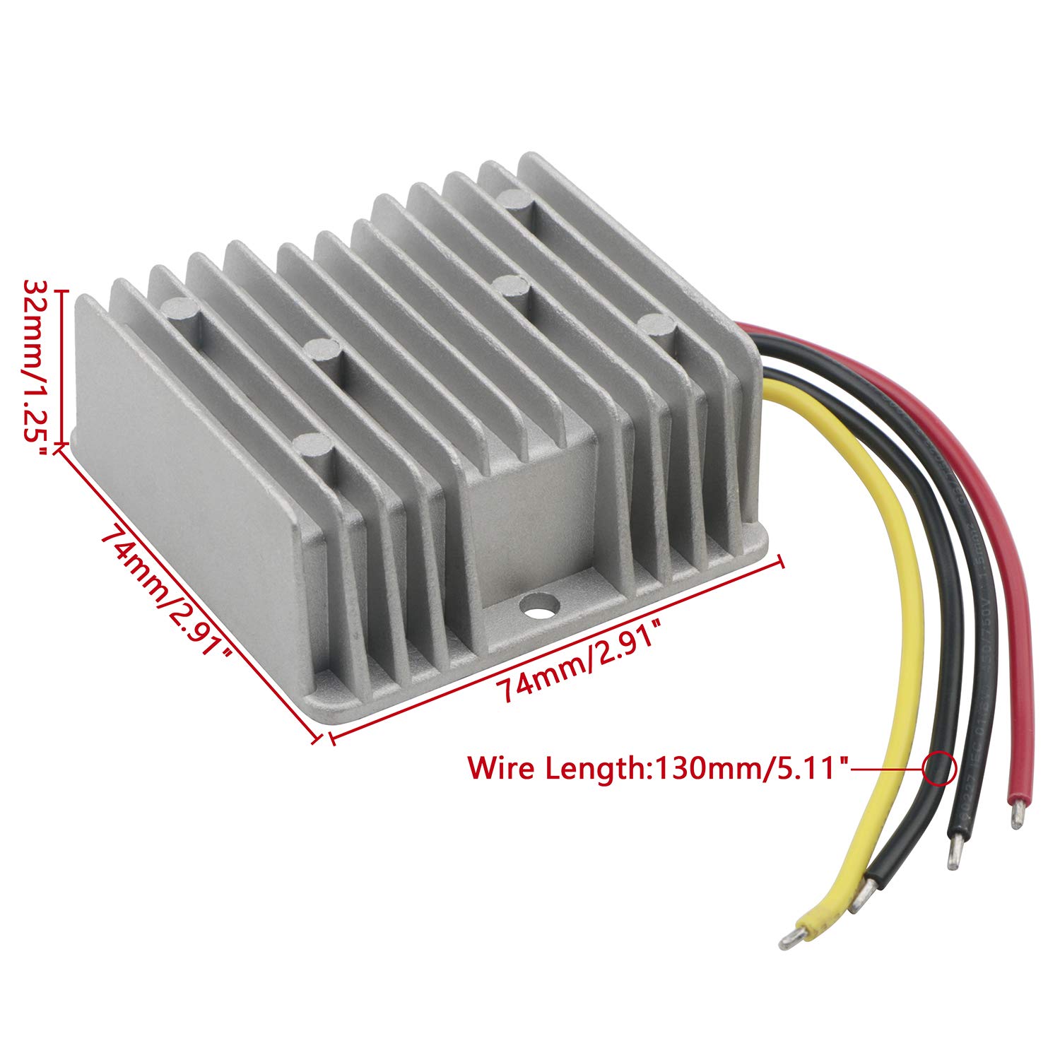 Universal Car DC Voltage Booster 12V to 24V 10A 240W Automatic Step up Voltage Convert Module Water-Proof