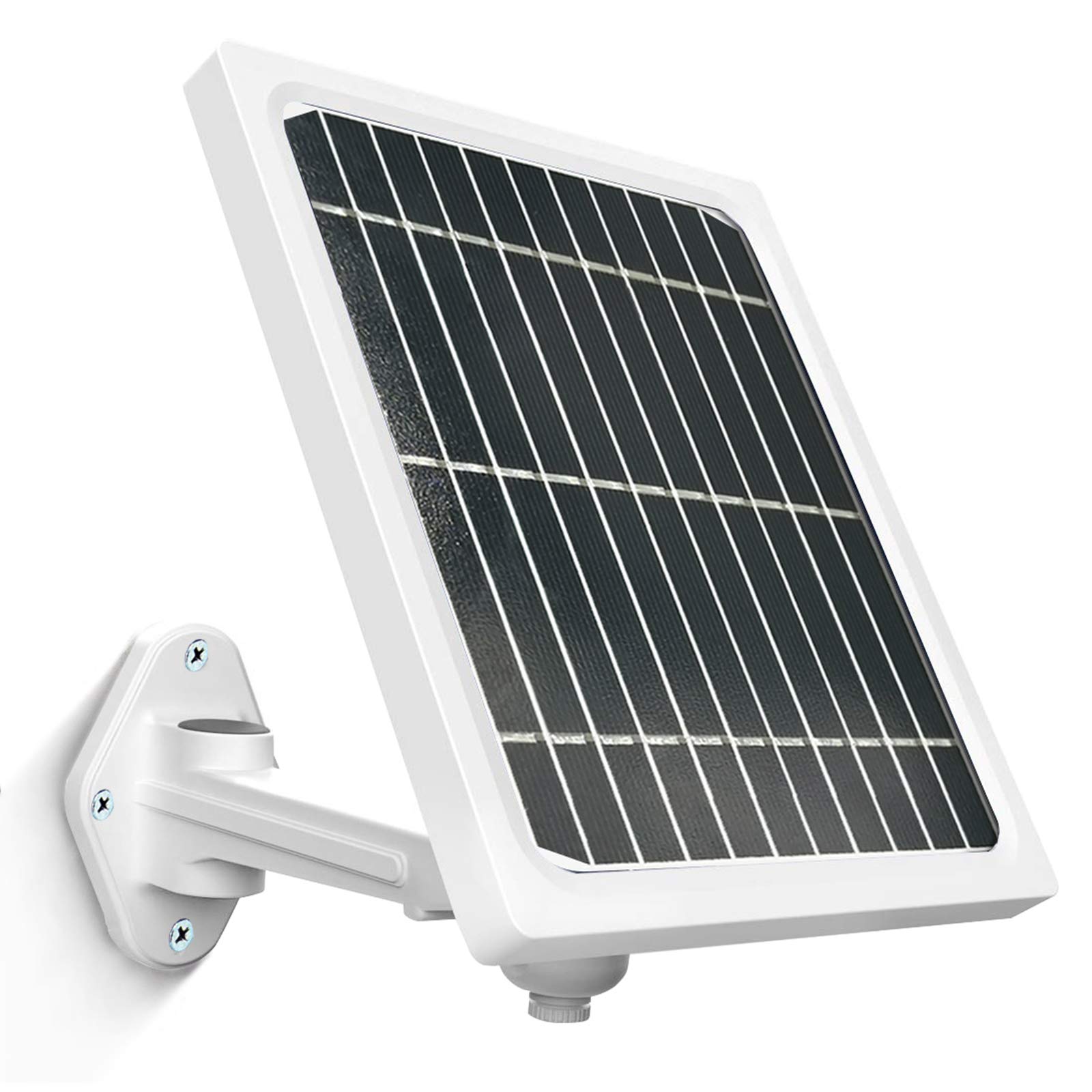 UNT Solar Panel Compatible with Blink Outdoor & Blink XT/XT2/Mini Outdoor Indoor Security Camera,12ft/3.6m Power Cable,Thick 360° Aluminum Alloy Bracket(Cam Not Included)