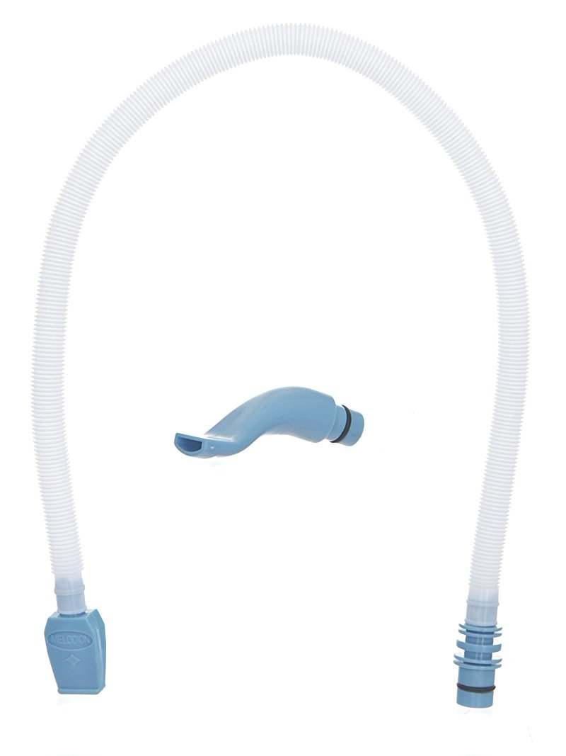 Woodi USA Flexible Melodica Pianica Tube w/Mouthpiece WMA-20 (Blue)