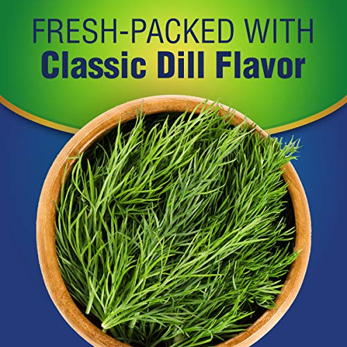 Vlasic Purely Pickles Kosher Dill Pickle Spears, Keto Friendly, 24 oz (Pack of 6)