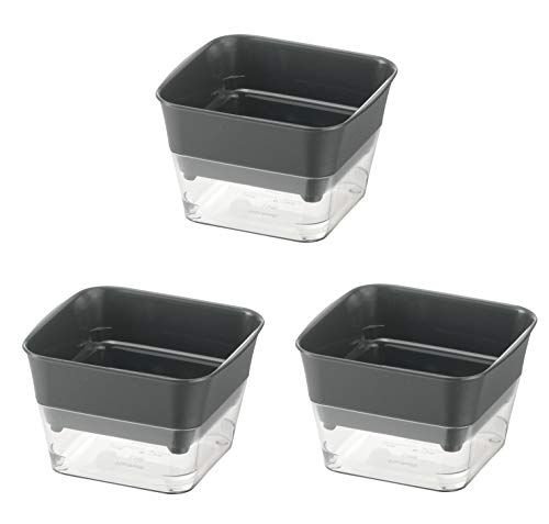 リッチェル Richell 002298 Sprout Farm Type 12 N Dark Gray, Set of 3, Made in Japan