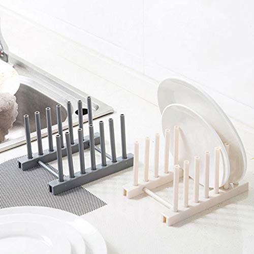 WUDILU Kitchen Organizer Pot Lid Rack Stainless Steel Spoon Holder Pot Lid Shelf Cooking Dish Rack Pan Cover Stand Kitchen Accessories (Color : D)