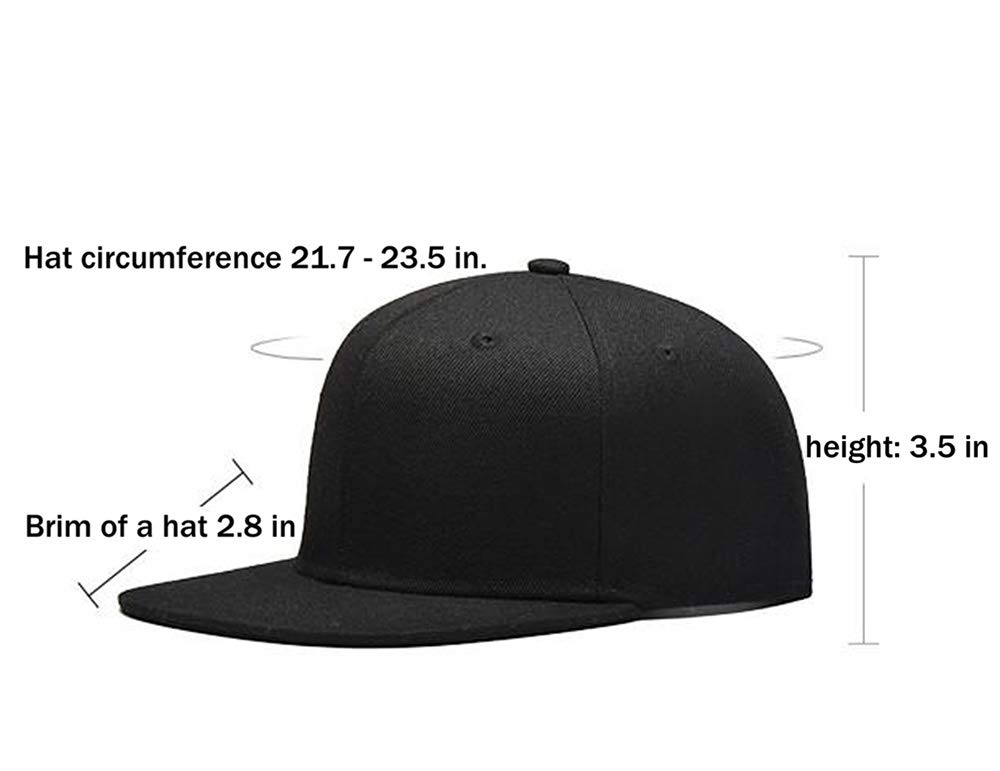 Unisex Adjustable Skull Middle Finger Baseball Cap Classic Dad Hat New Trucker Hats Black