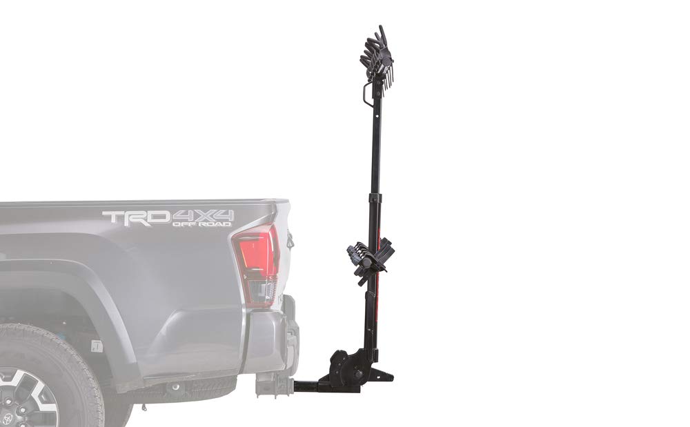 YAKIMA, HangOver Vertical Hitch Rack for Suspension Fork Bikes, 6 Bike