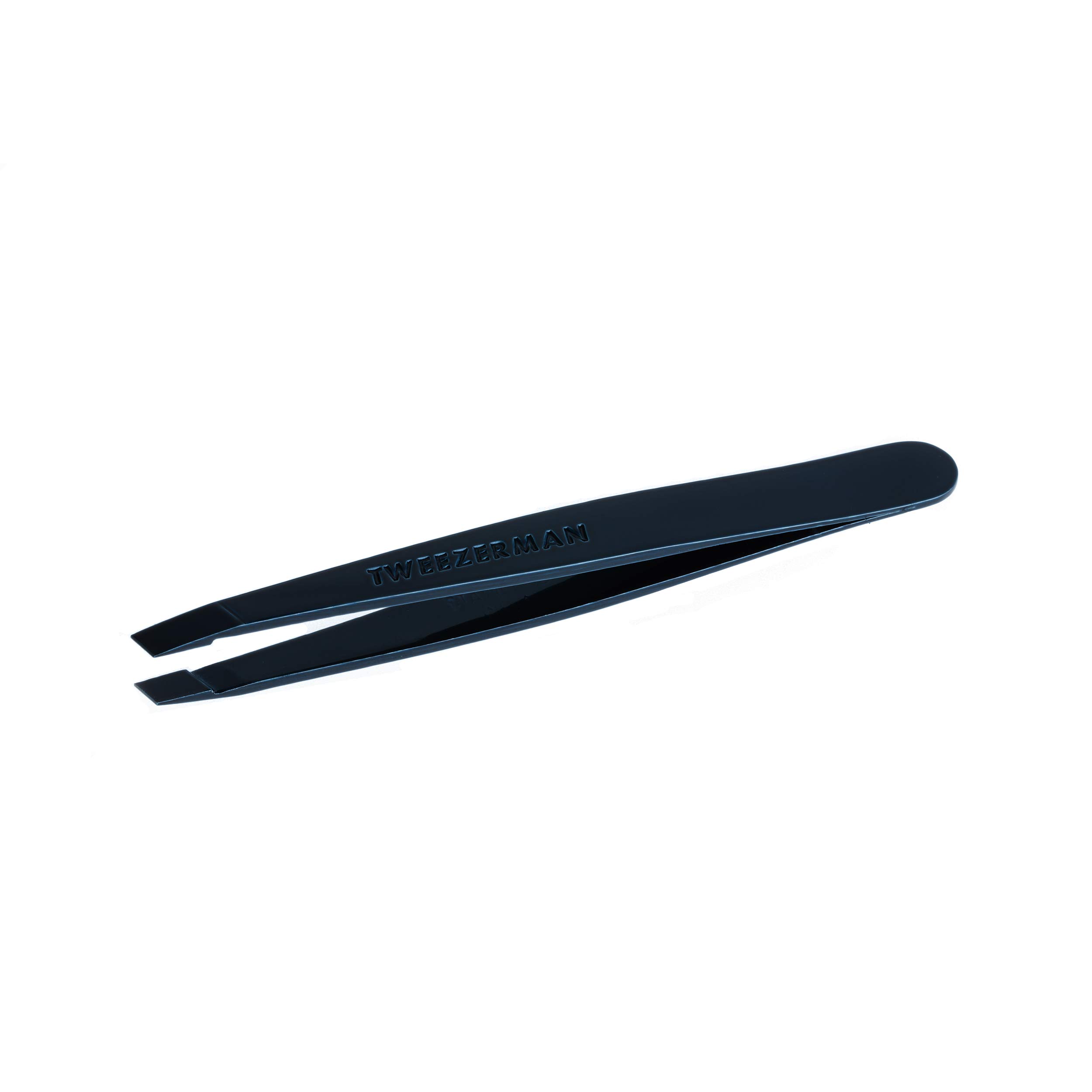 Tweezerman 4276-R Midnight Cheers Mini Slant Tweezer With Case