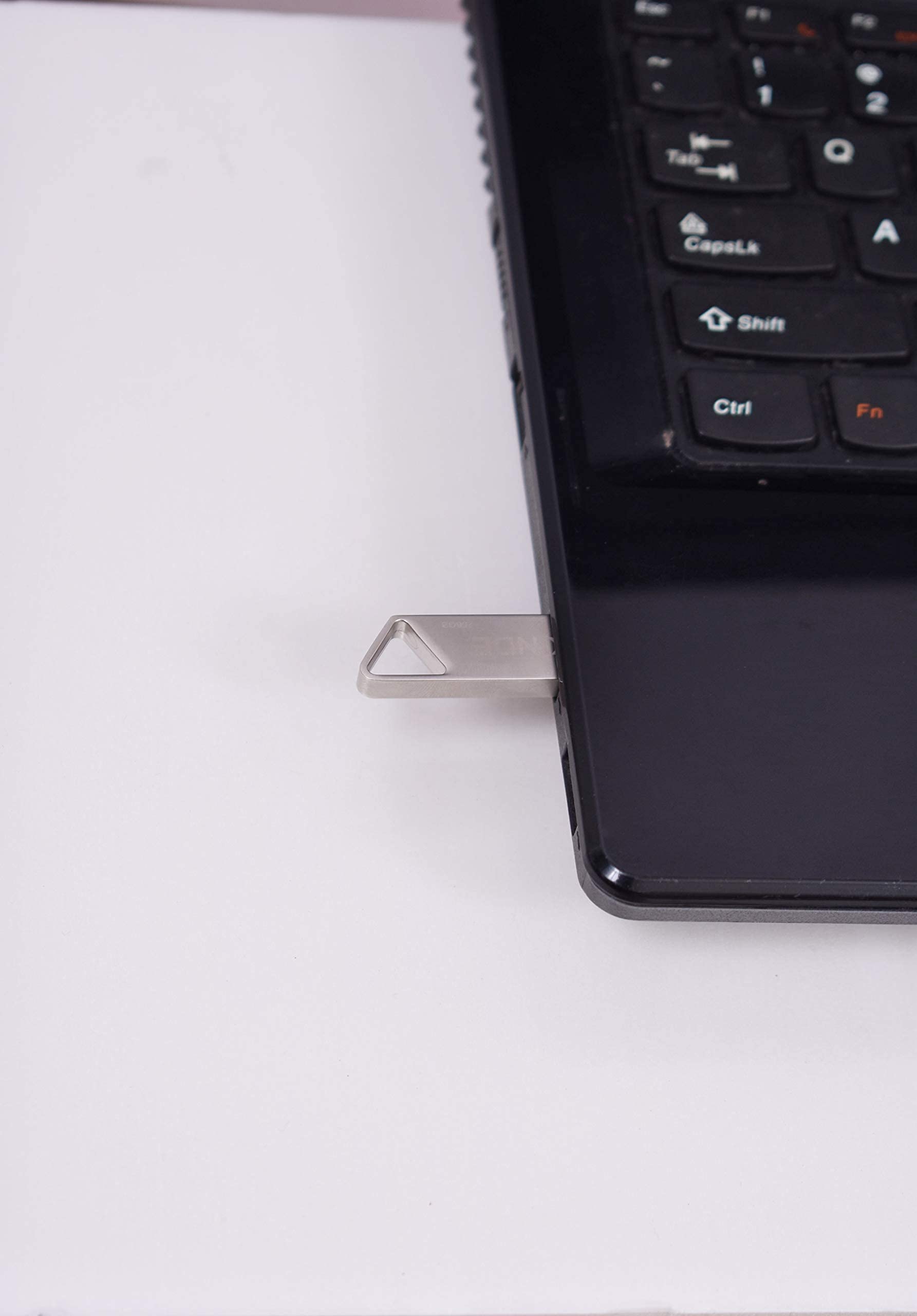 USB Flash Drive 256GB USB 2.0 Thumb Drive Jump Drive Metal Memory Stick Flash Memory Stick 256GB with Rotated Design, Ultra High Speed Thumb Drive 【Silver】