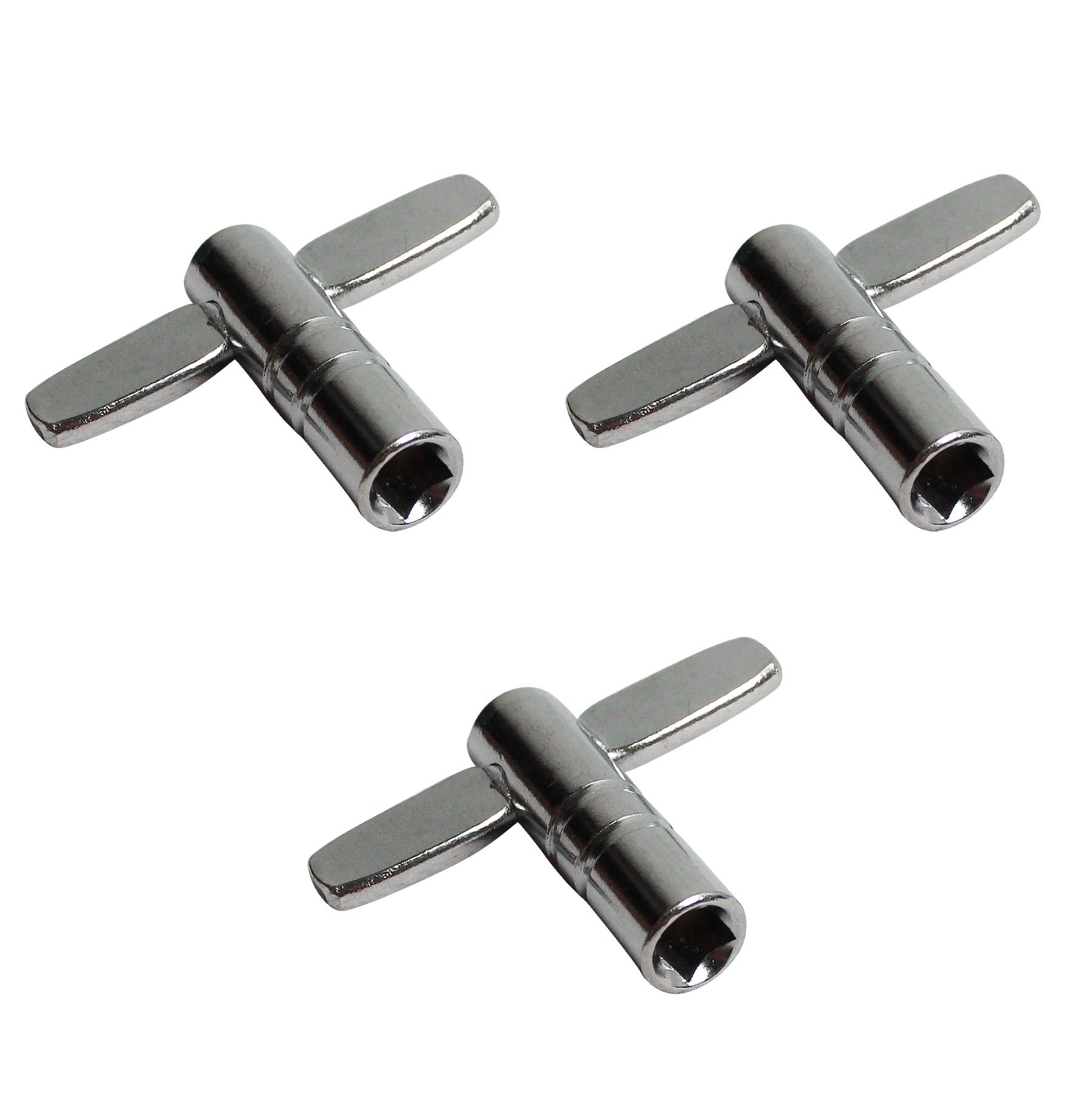 YMC DK10 Steel Construction Standard Drum Keys with a Continuous Motion Speed Drum Key- Pack of 3