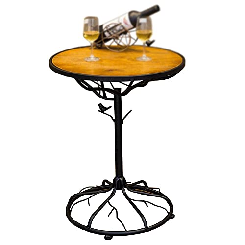 WXBDD Liang Indoor and Outdoor Dining Table, Tea Table, Coffee Shop, Dessert Shop, Small Table Folding Tables