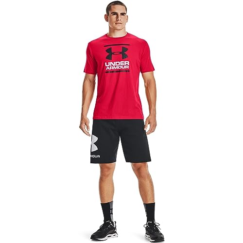 Under Armour Men's Global Foundation Short-Sleeve T-Shirt , Red (602)/Black, Large