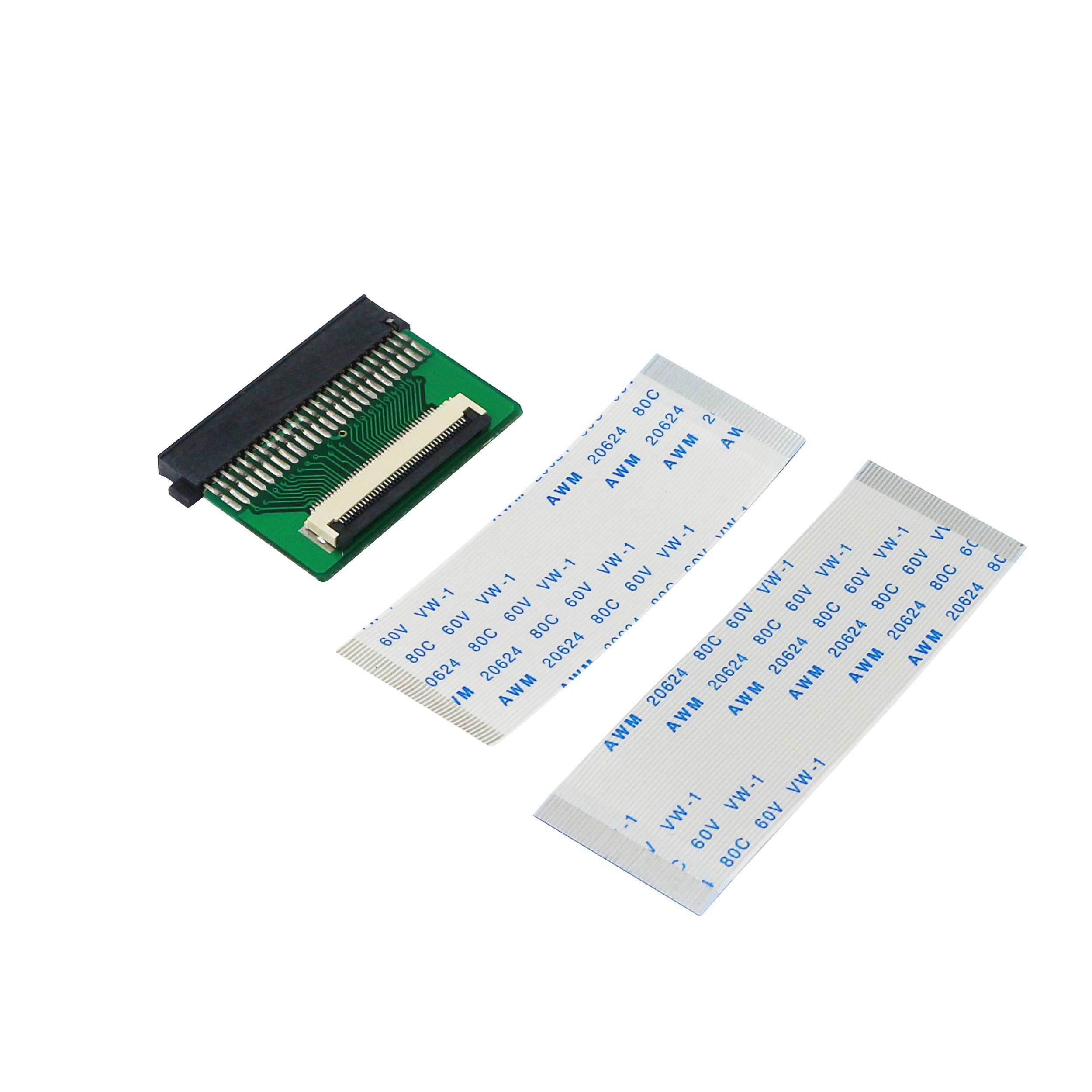 SinLoon CF to ce/ZIF 1.8" CE/ZIF to 1.8" Hard Drive CF 50pin Converter with 2 Cables(CE to CF F)