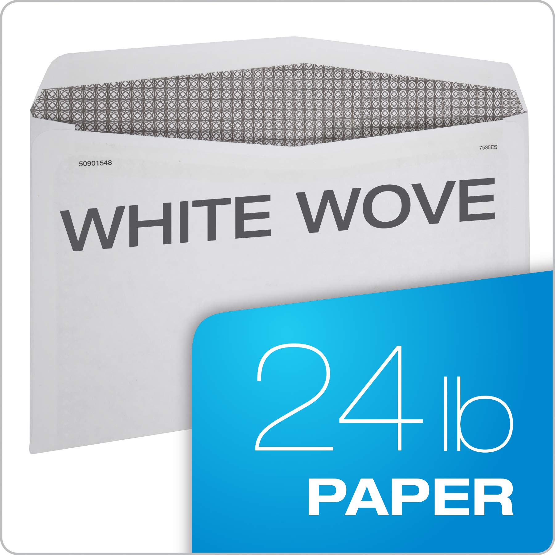 TOPS 1099 Envelopes, For 1099 NEC, 1099 MISC, 1099 R, 1099 INT & 1099 DIV, Self Seal Double Window Security Envelopes, 5-5/8" x 9", 24/Pack (TX2222ES)