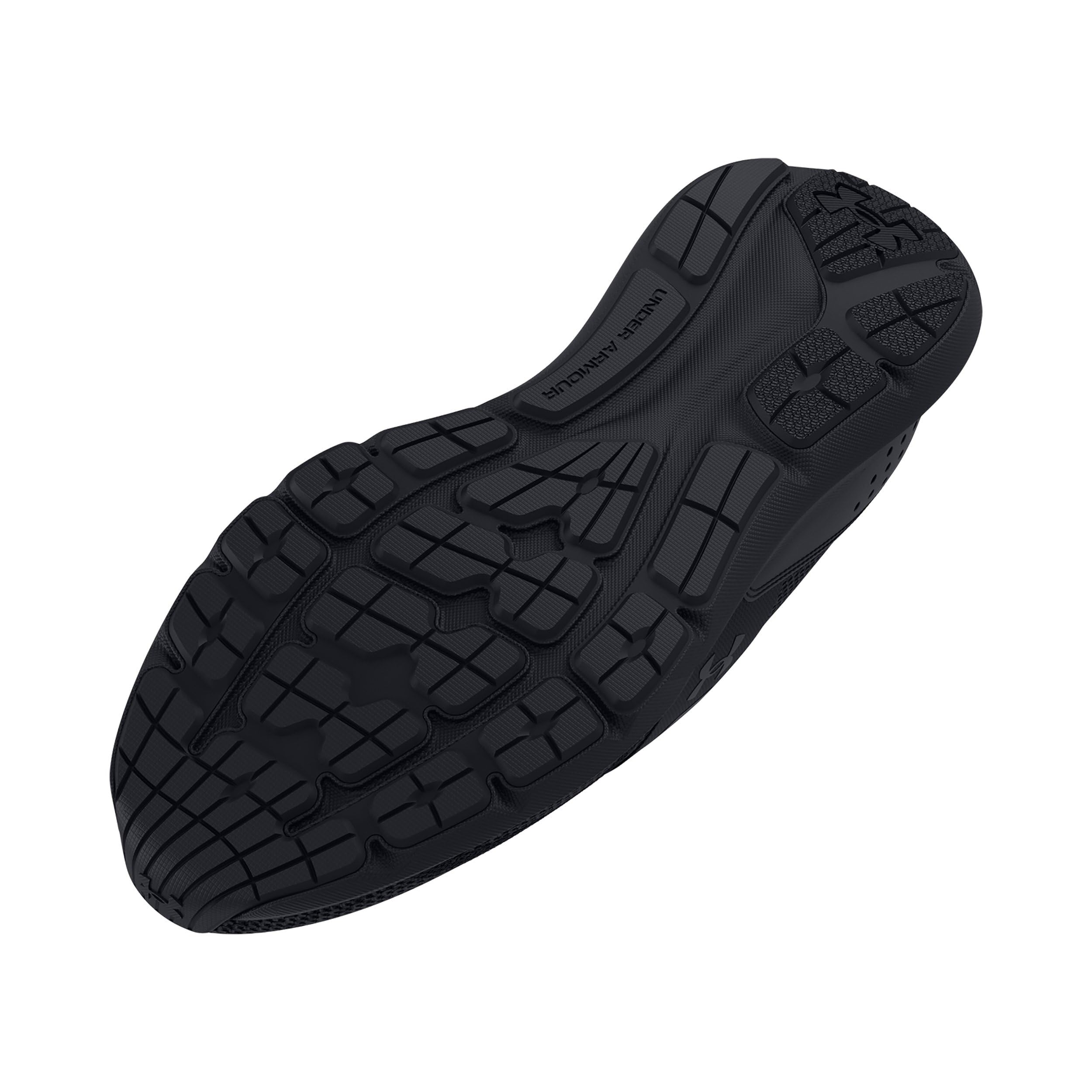 Under Armour Men's Surge 3 Slip On, (002) Black/Black/Black, 10, US