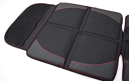 Yifantacy Car Seat Protector by MySmarterStyle: Upgraded Thick Black Waterproof Covers for Baby Seats to Protect backseats Upholstery: 2 Pack Non Slip Waterproof Covers with organizing Pockets