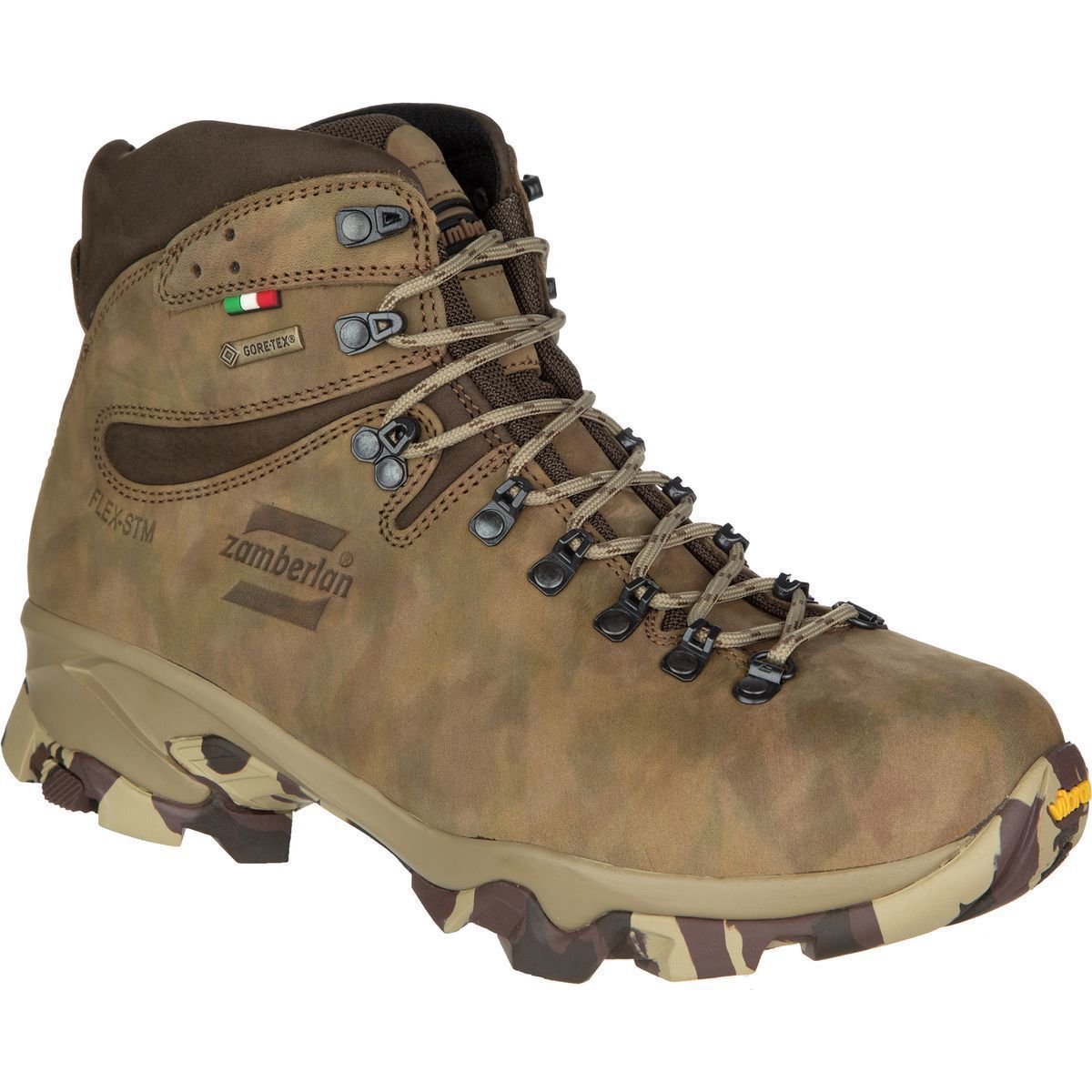 Zamberlan - 1013 leopard gtx - hunting boots - camouflage - reg-(zbpk) - 12