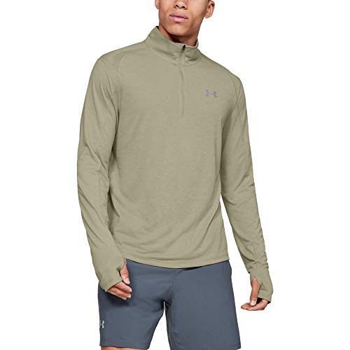Under Armour Streaker ½ Zip, Range Khaki (237)/Reflective, XX-Large