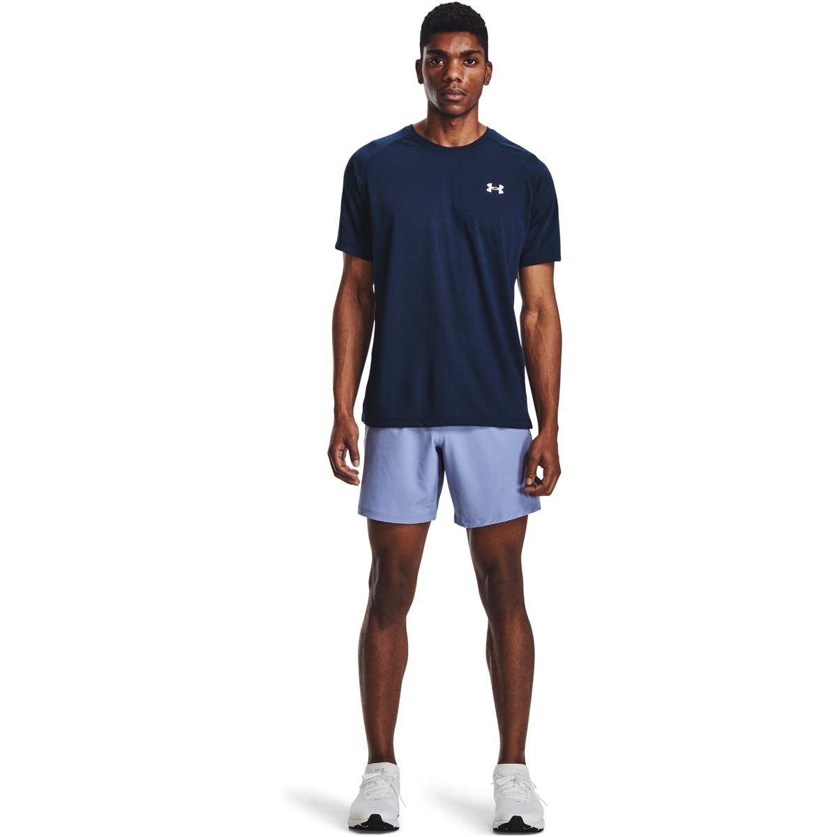 Under Armour Men's Streaker Short-Sleeve T-Shirt , Academy Blue (408)/Reflective , 3X-Large