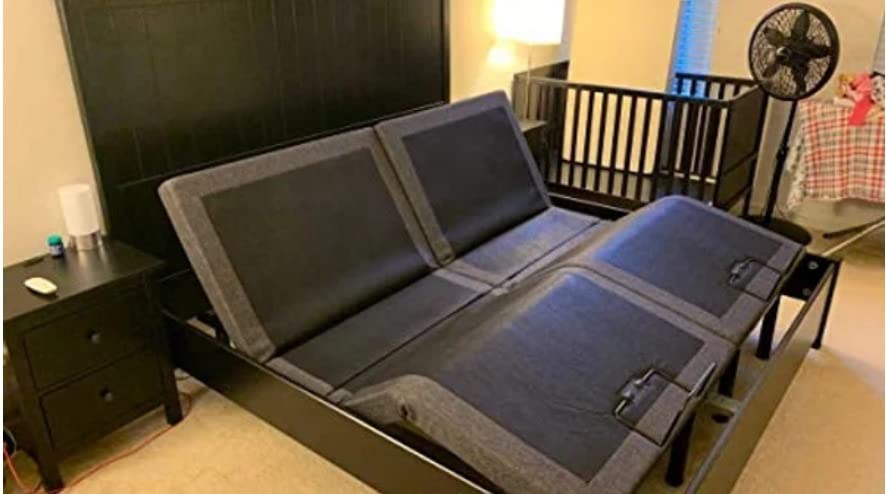 Split Queen Memory Foam mattresses & Split Queen Massaging Bases