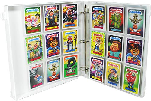 UniKeep Garbage Pail Kids GPK Themed Collectible Card Storage Binder - Complete With 20 Card Pages (Adam Bomb)
