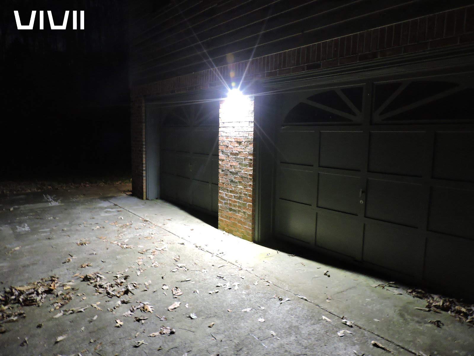 VIVII Solar Lights, Motion Sensor 30 LED Super Bright Security Lights Solar Outdoor Spotlight Flood Lighting for Backyard Garden Patio and Pathway, 4 PK