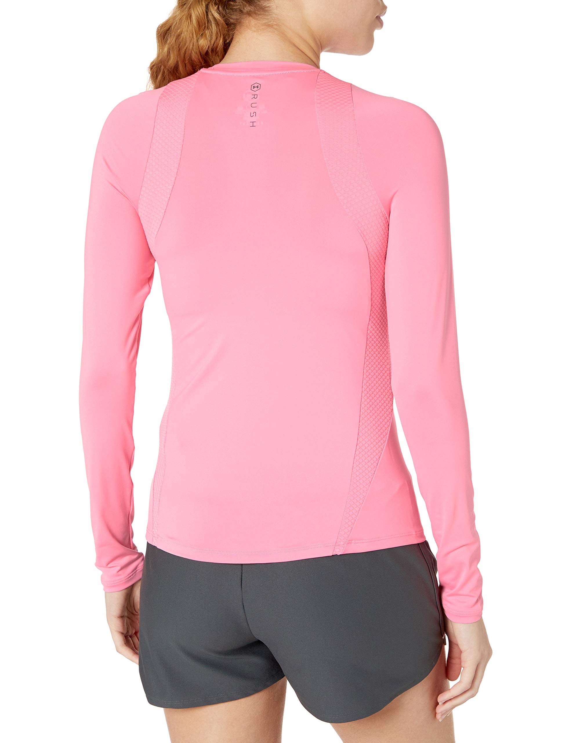 Under Armour Women's UA Rush™ Long Sleeve LG Pink