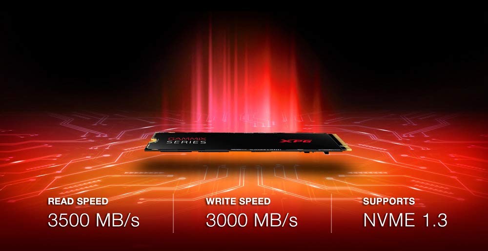 XPG S7 Series: 2TB PCIe Gen3x4 M.2 2280 3500/3000MB/s Solid State Drive