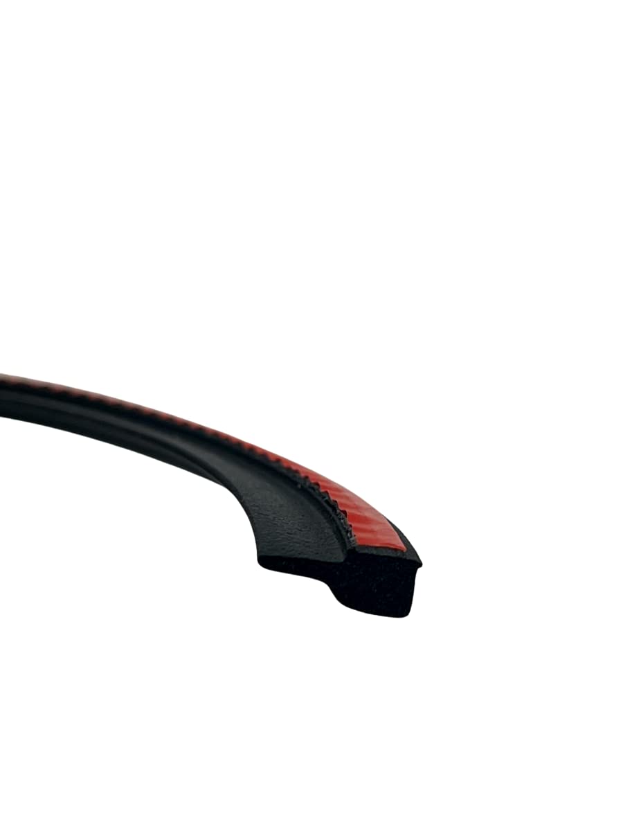 Underglass Reveal Moldings 6mm (Single Extrusion), Firm Sponge (75')