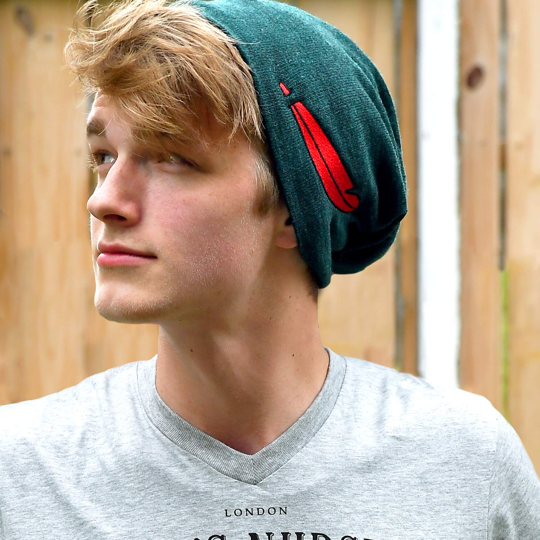 Whosits & Whatsits Green Neverland Beanie, Large