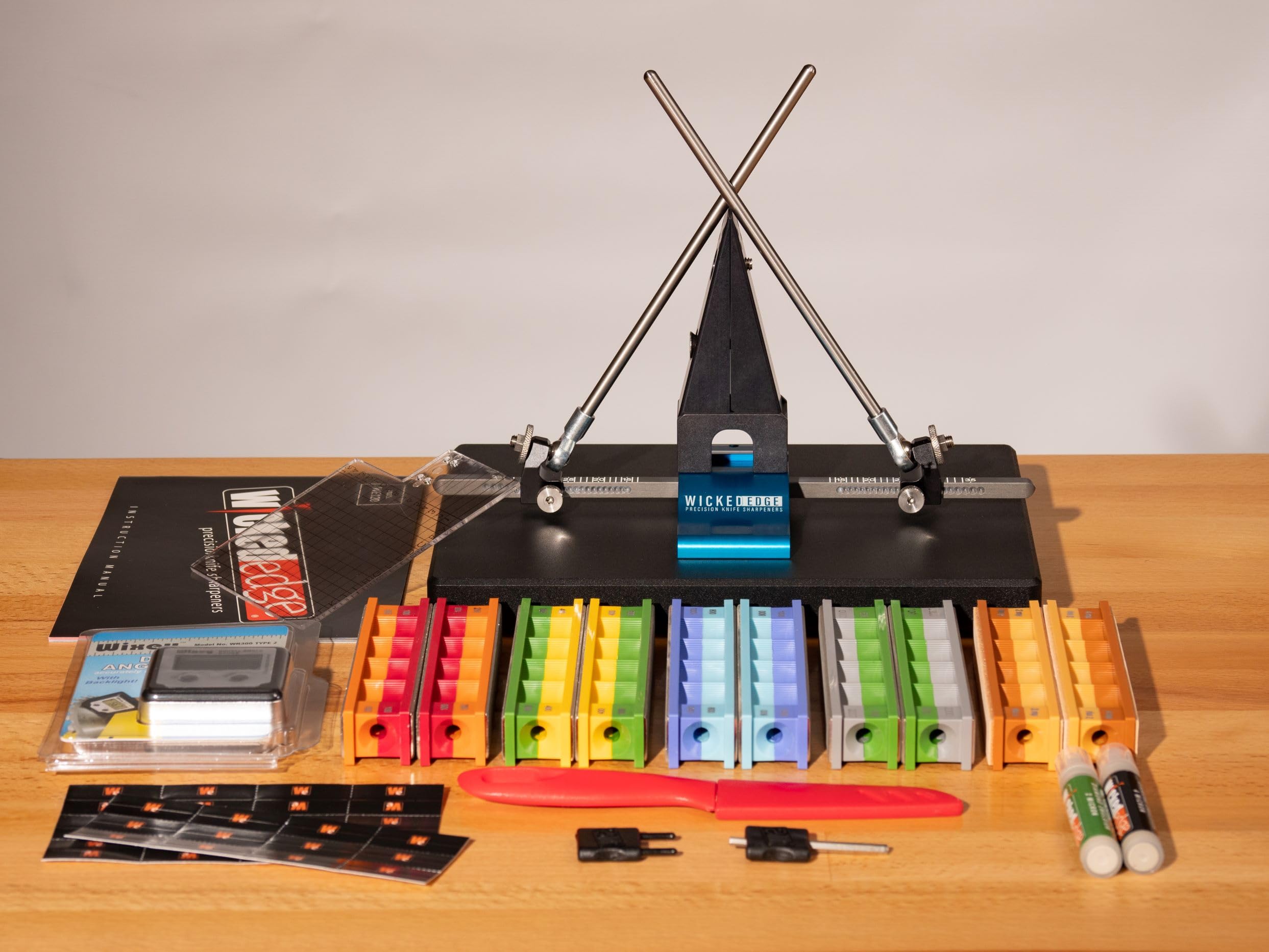 Wicked Edge Pro-Pack II - Precision Knife Sharpener