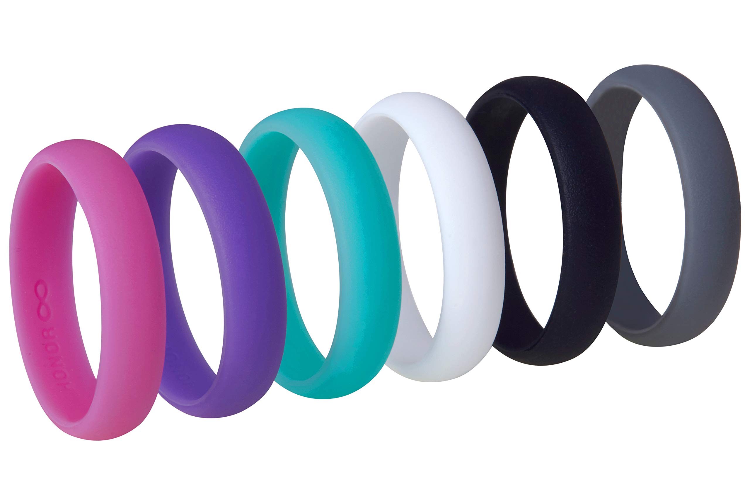 Womens Silicone Wedding Ring Band - Premium Bands Engagement (6)