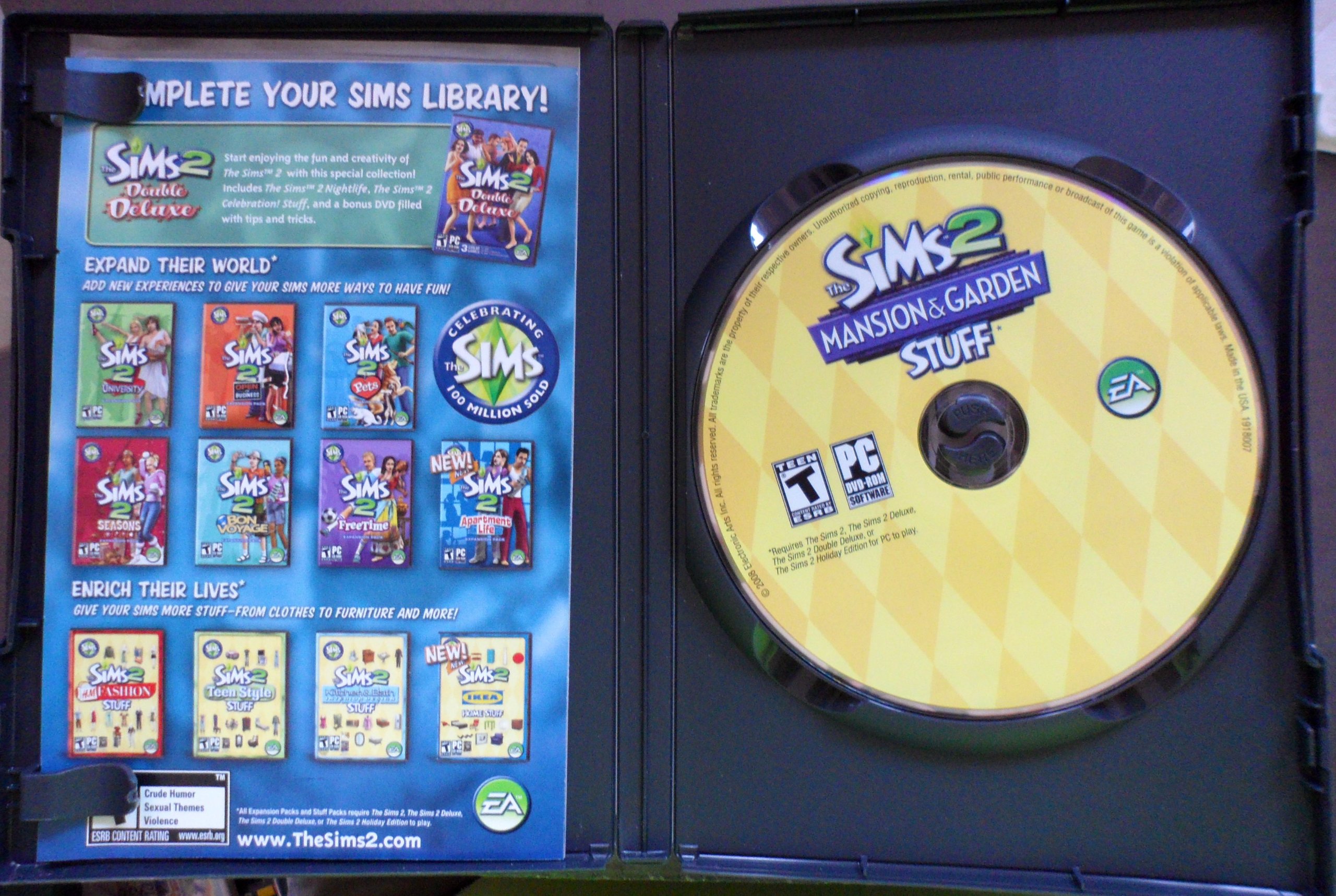 The Sims 2: Mansion & Garden Stuff - PC