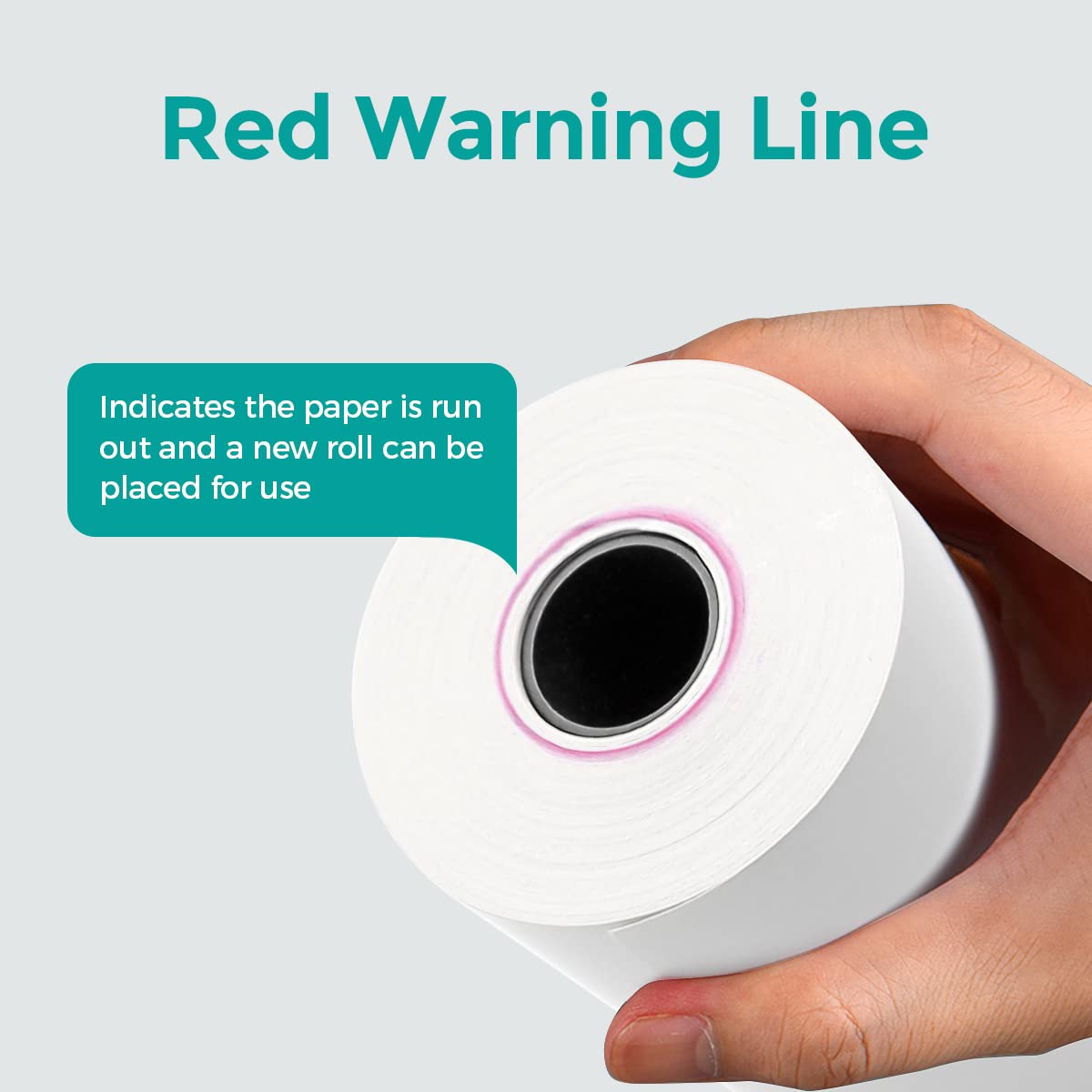 STANYOAR- 2 1/4" X 50'Thermal Receipt Paper Cash Register Rolls BPA FREE -10 rolls,compatible with Verifone VX520
