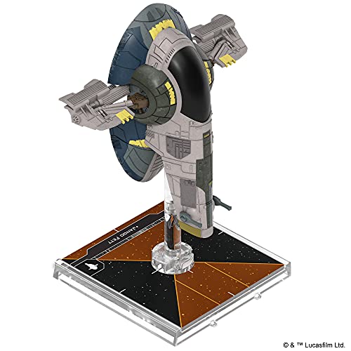 Star Wars X-Wing 2nd Edition Miniatures Game Jango Fett's Slave I EXPANSION PACK - Strategy Game for Adults and Kids, Ages 14+, 2 Players, 45 Minute Playtime, Made by Atomic Mass Games