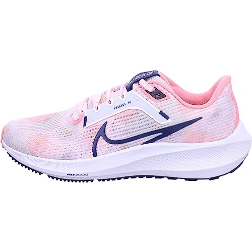 Women's AIR Zoom Pegasus 40 PRM - Size 7 US - Pearl Pink/Midnight Navy