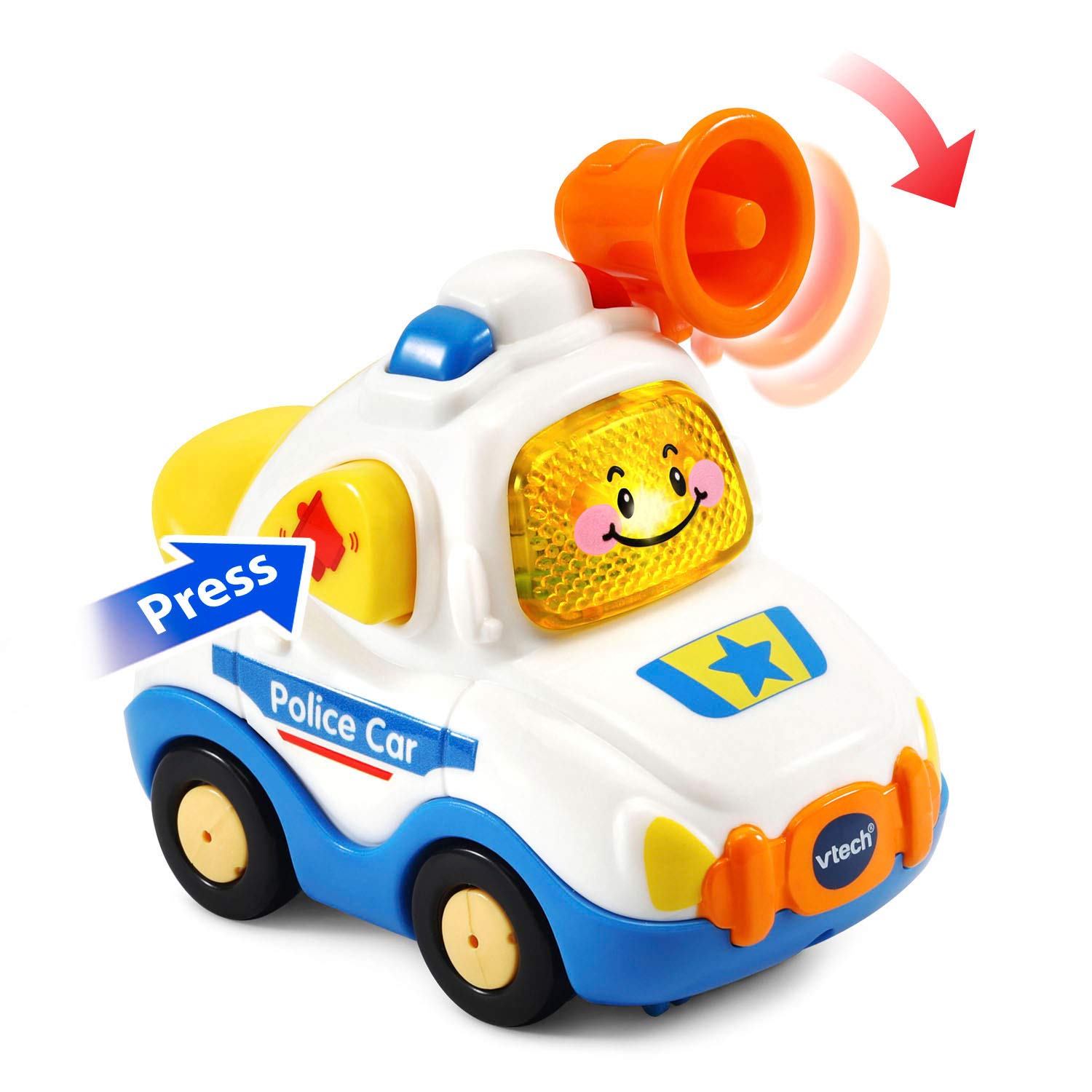 VTech Go! Go! Smart Wheels Starter Pack with Police Car, Fire Truck and Helicopter, Multicolor