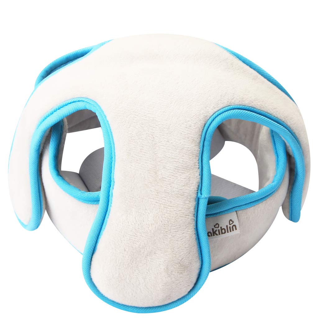 vocheer Baby Safety Helmet, Infant Head Protector Hat Adjustable Helmet Headguard Protective Cap for Toddlers Learn to Walk, Grey