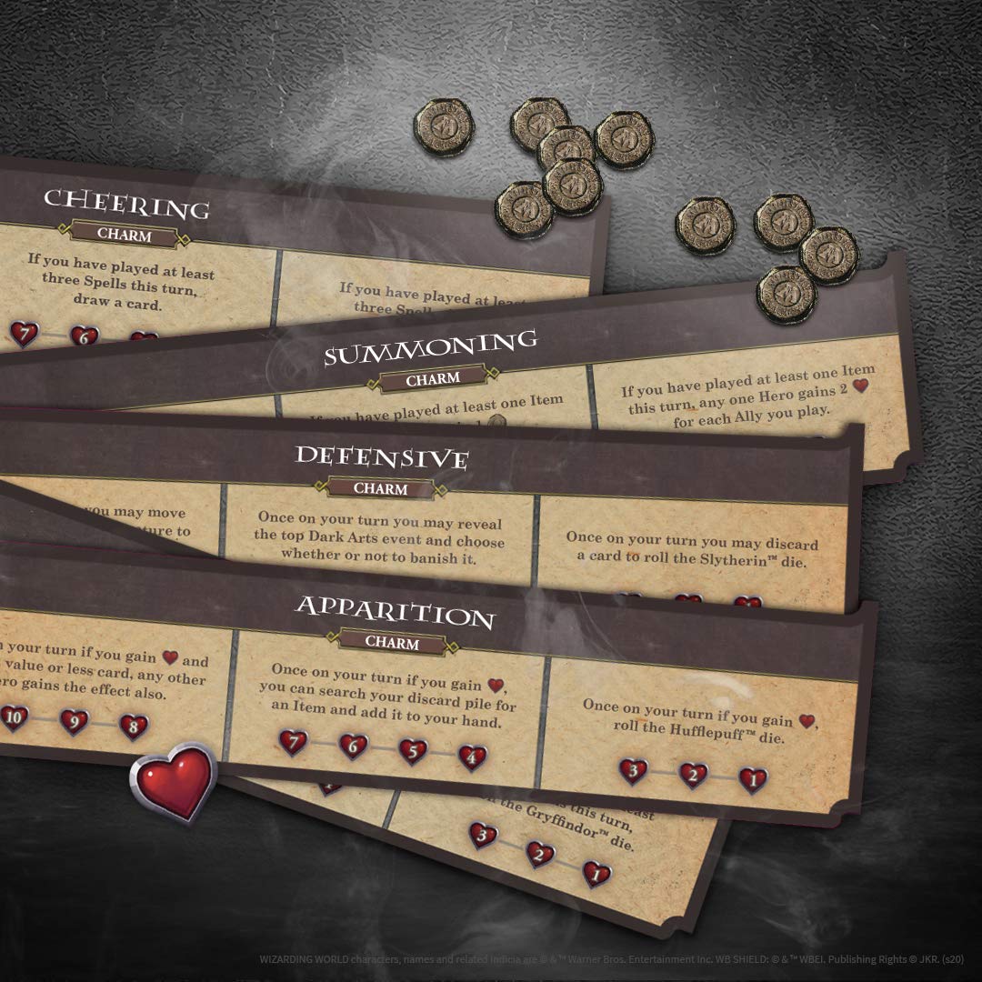 USAOPOLY Harry Potter: Hogwarts Battle - The Charms and Potions Expansion/Second Expansion to Harry Potter Deckbuilding Game/Featuring New Abilities & Cards/Officially Licensed