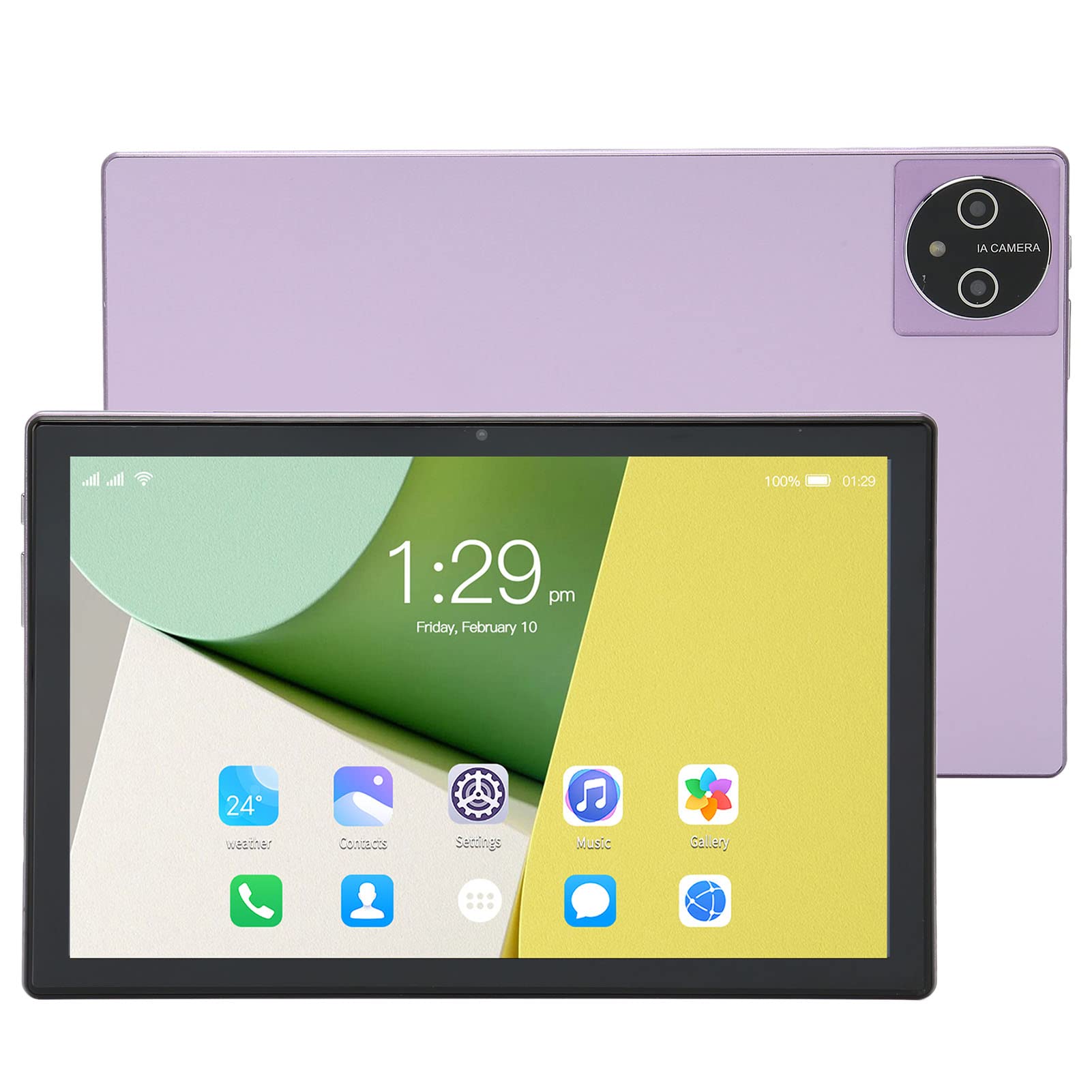 Zyyini 10.1 Inch Calling Tablet, 8 Core CPU 8GB RAM 256GB ROM 4G Calling Tablet,8MP 16MP Dual Camera,7000mAh Battery,Gifts for Kids