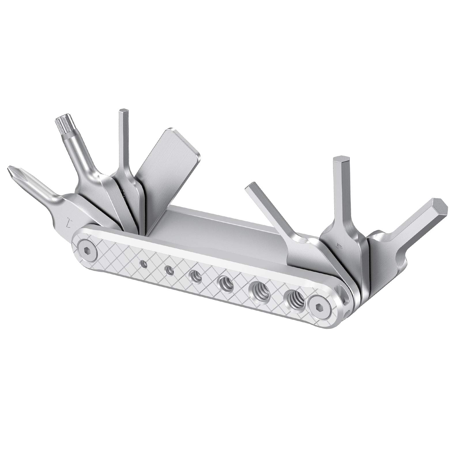 SmallRig Folding Tool Set with Screwdrivers and Wrenches, Pocket-sized Folding Multitool with 7 Functional Tools for Video Photographers AAK2213C