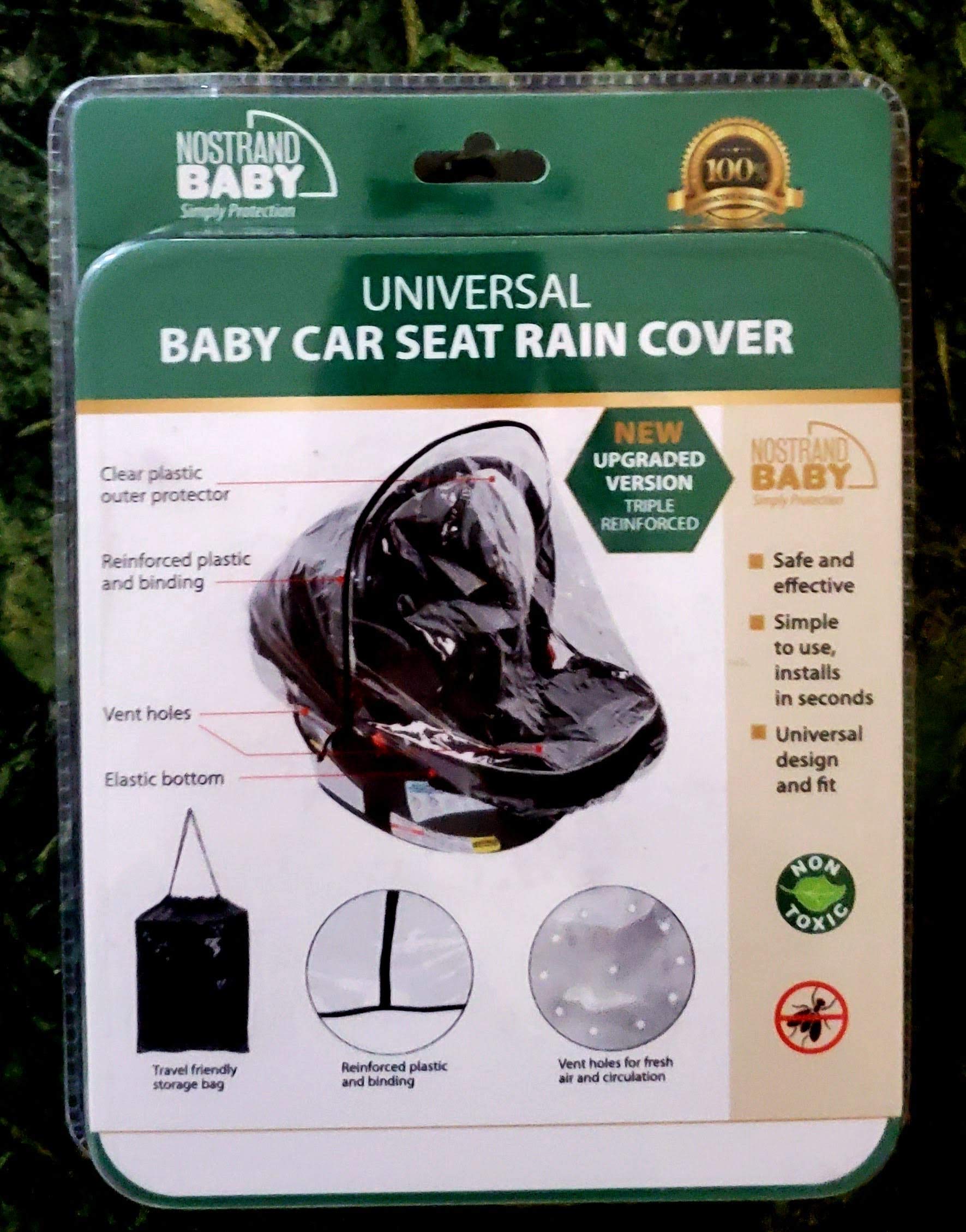 Universal Baby Weather Car Seat Rain Cover Waterproof, Protect from Snow Dust