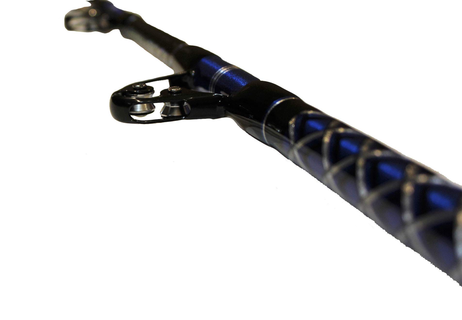 Xcaliber Marine Pair of PRO Tournament Series 6' 80-130 LB Saltwater TROLLING RODS Includes Bent and Straight Butt